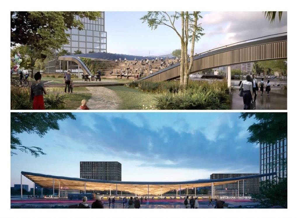 La futura estación de la Sagrera sigue avanzando - The NBP