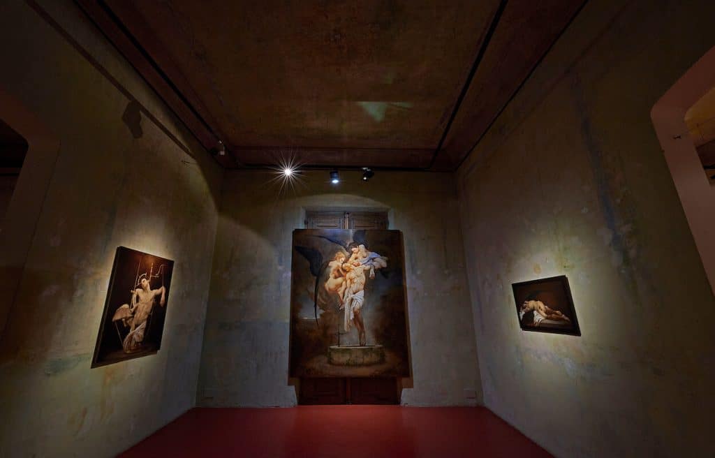 'Introspettiva' de Roberto Ferri: la espiritualidad en la carne