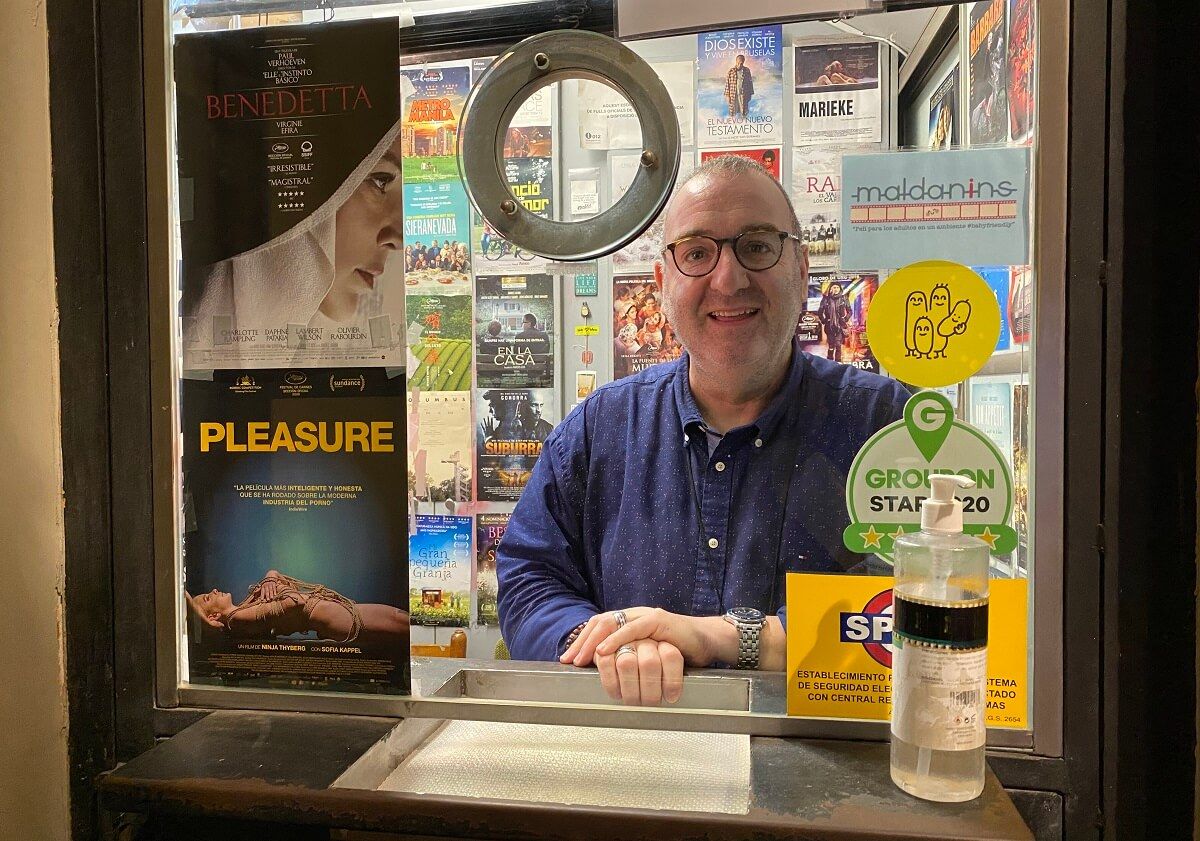 El Cinema Maldà pervive como el único de toda Ciutat Vella