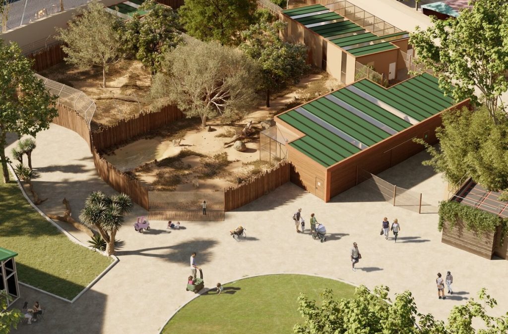 El Zoo de Barcelona crea una reserva de animales en el antiguo Aquarama