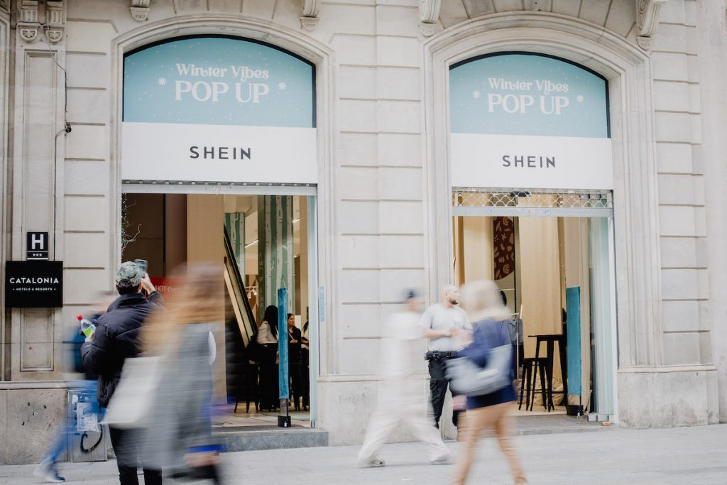 Shein Vuelve A Barcelona Con Una Pop Up Store En Portal De LÀngel