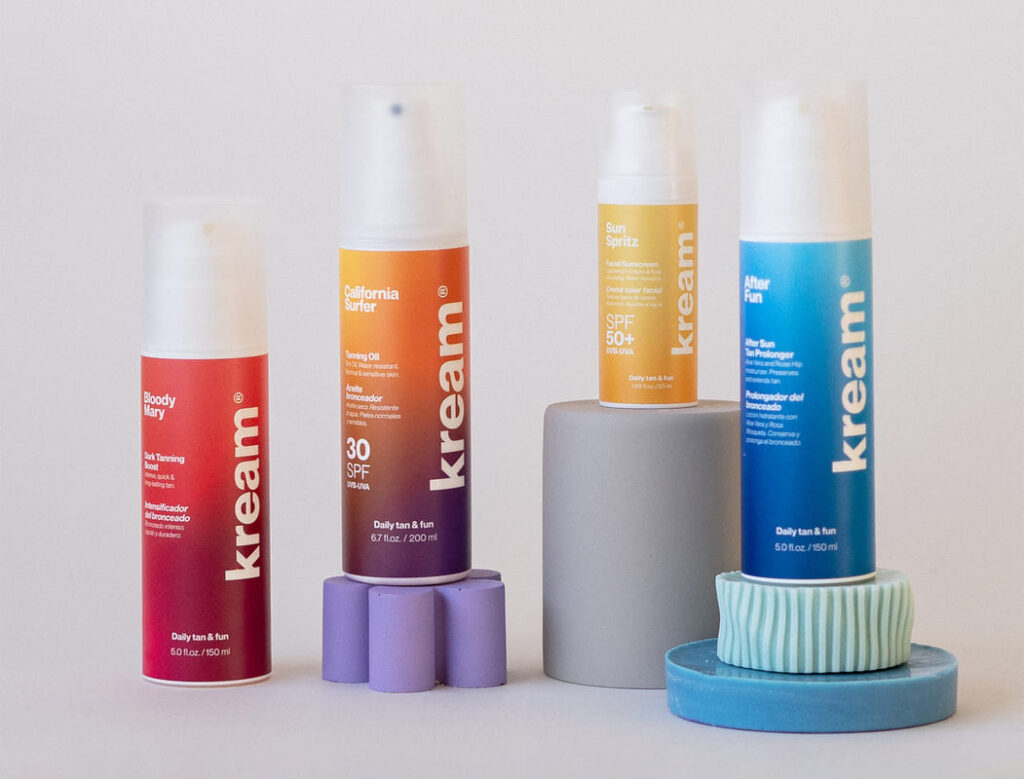 Kream capta 400.000€ para consolidar sus cremas solares para 'millennials'