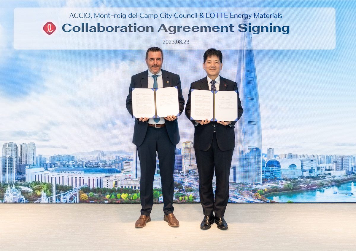 Arrancan los trámites para la planta de Lotte Energy Materials