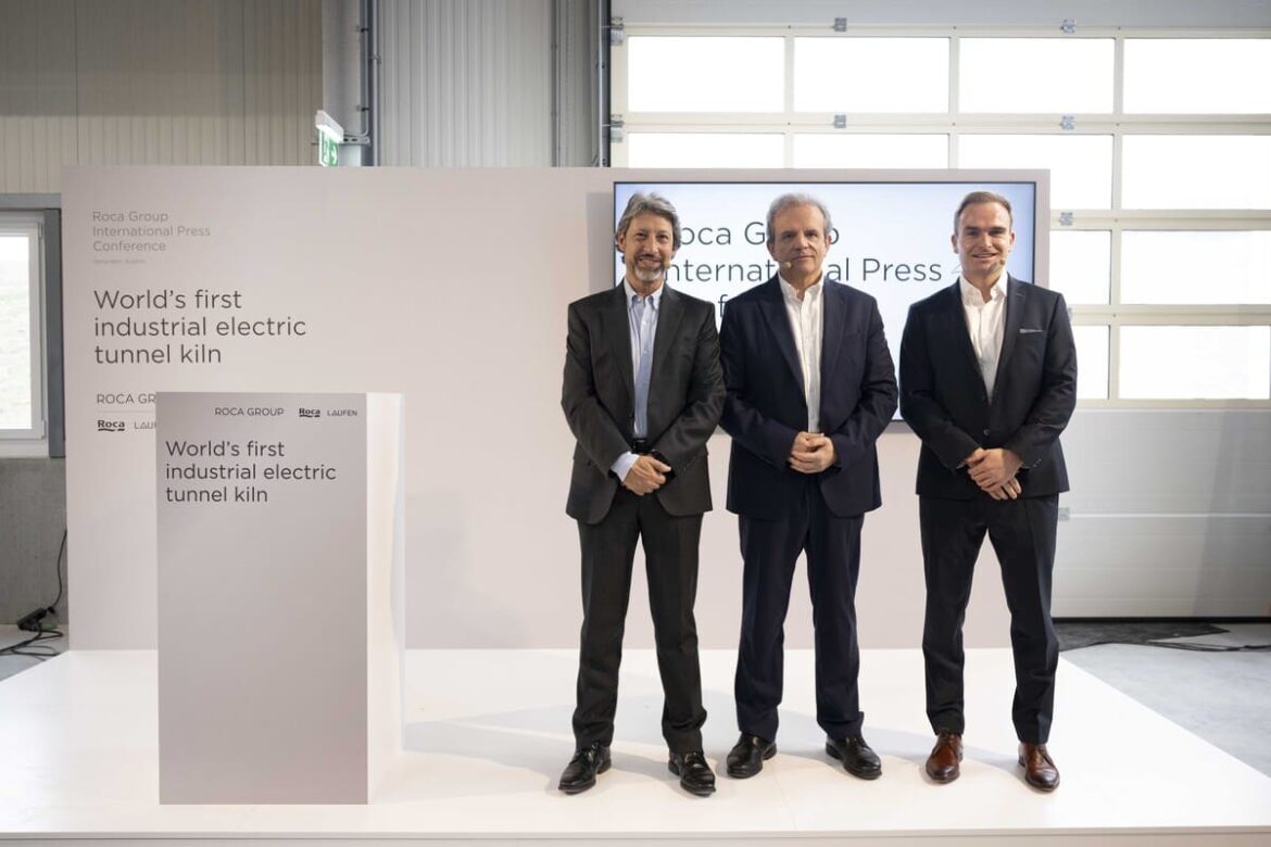 Roca lidera la descarbonización del sector de la porcelana sanitaria
